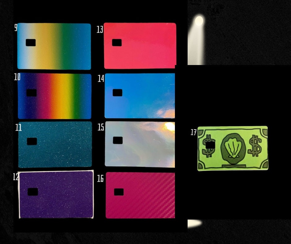Credit Card Skins - Etsy