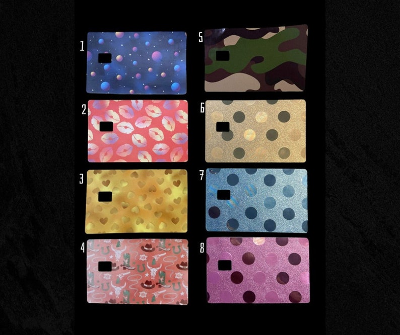 Credit Card Skins - Etsy
