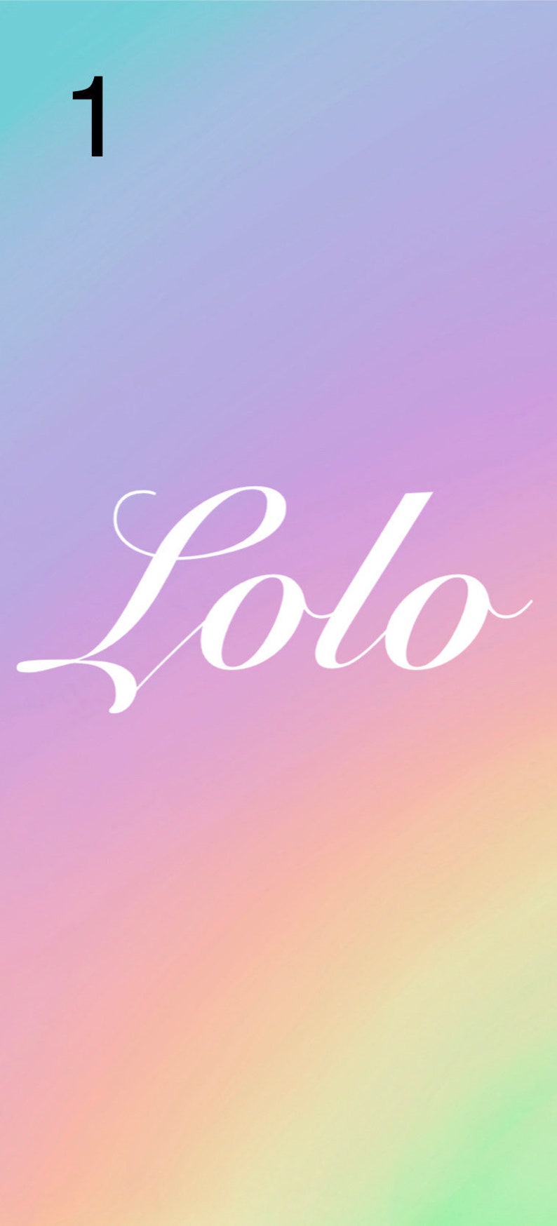 Custom Name Phone Wallpapers - Etsy