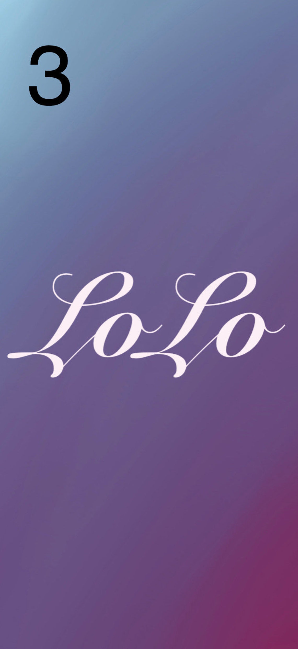 Custom Name Phone Wallpapers - Etsy