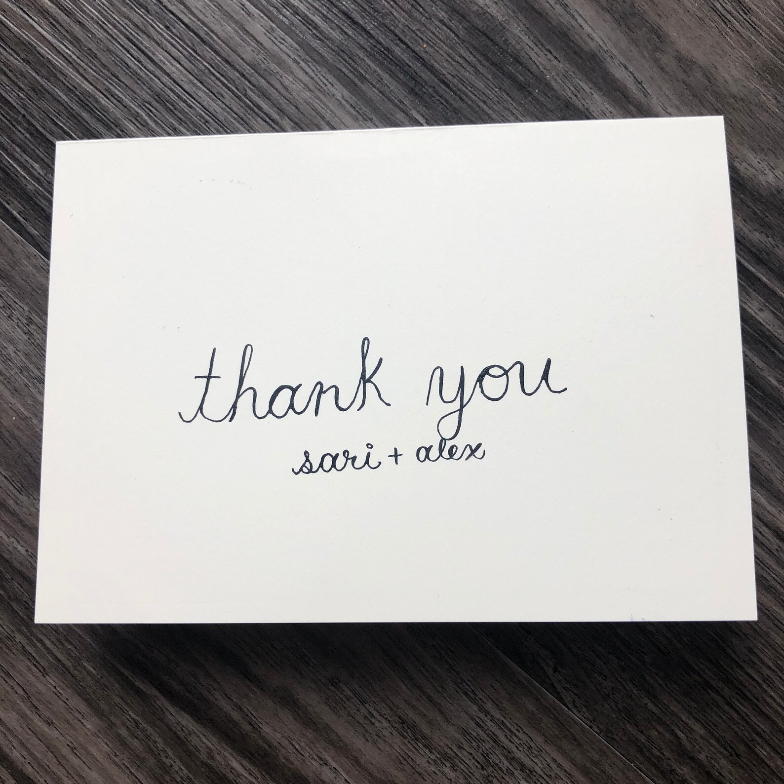 Personalized Thank You Cards / Wedding Note / Custom Thank You Cards ...