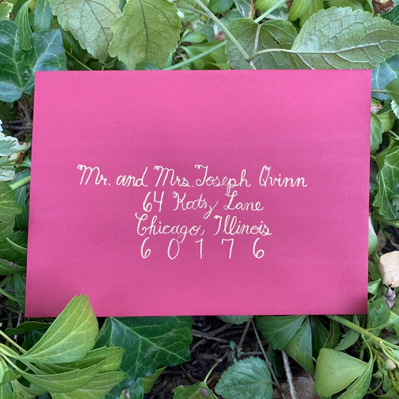 Handwritten Envelope - Etsy