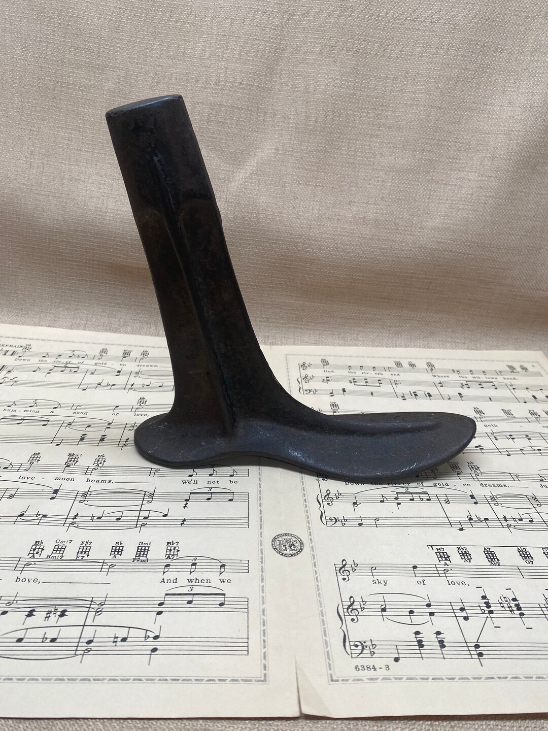 Antique Cast IRON COBBLER SHOE or Boot Mold 92 With Ankle ...