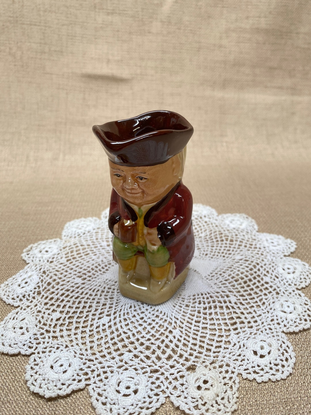 Antique TOBY PITCHER by Wood & Sons Englandminiature TOBY ...