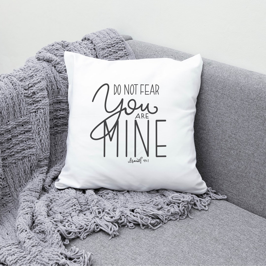 Scripture, Isaiah 43:1 - You Are Mine - SVG Cut File, Scripture Svg ...