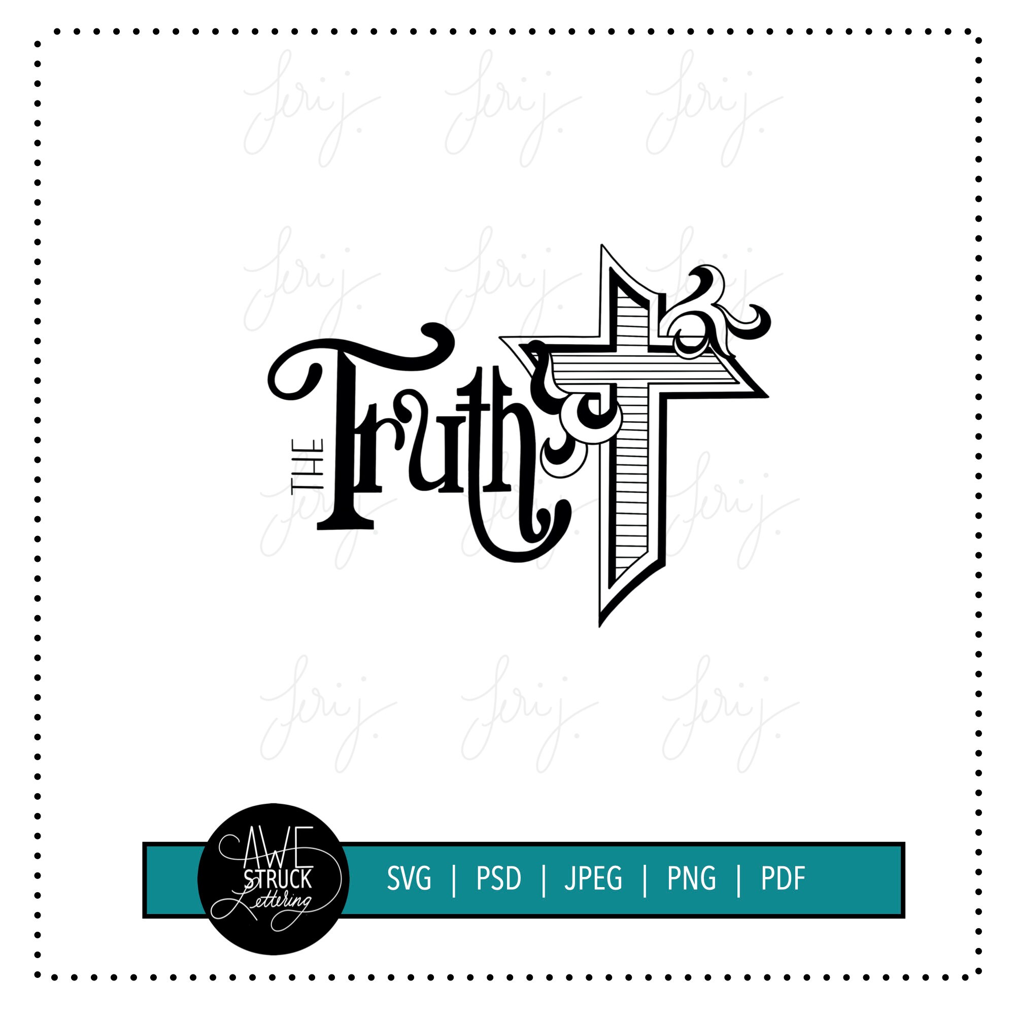 The Truth names of Jesus SVG Cut File Jesus Svg | Etsy