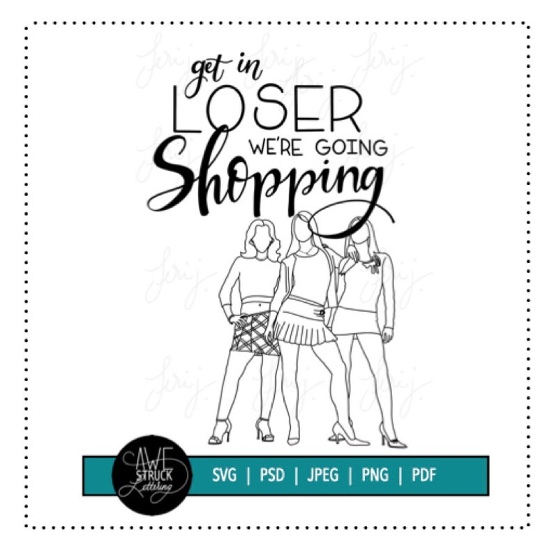 Mean Girls - (movies,tv) SVG Cut File, Svg, Handlettered Svg ...