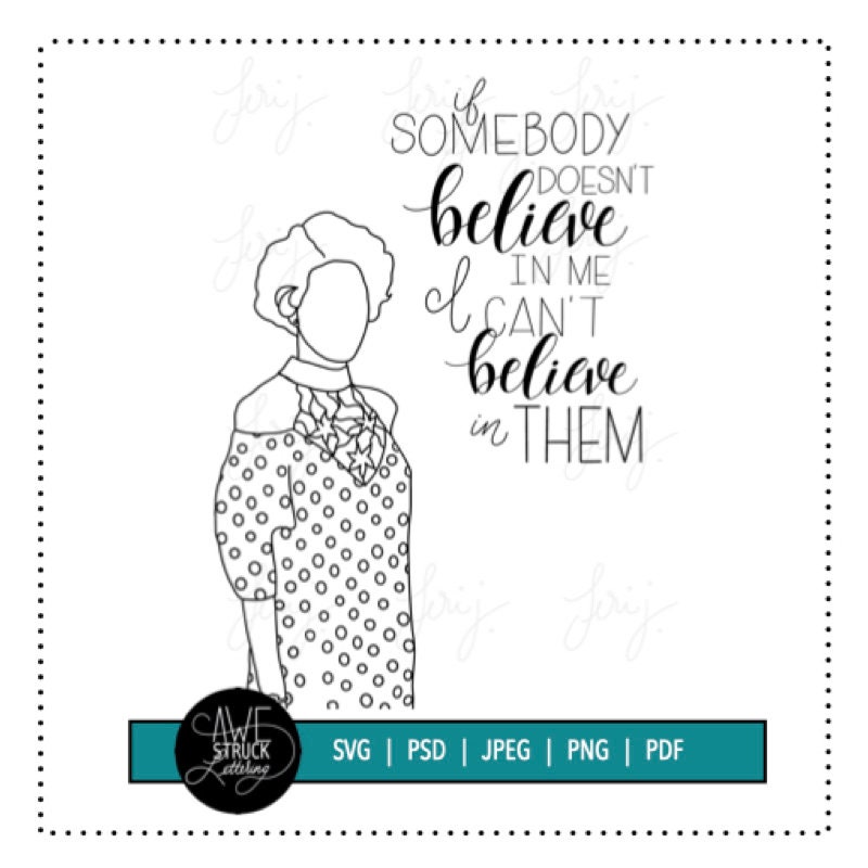 Pretty in Pink - (movies,tv) SVG Cut File, Svg, Handlettered Svg ...