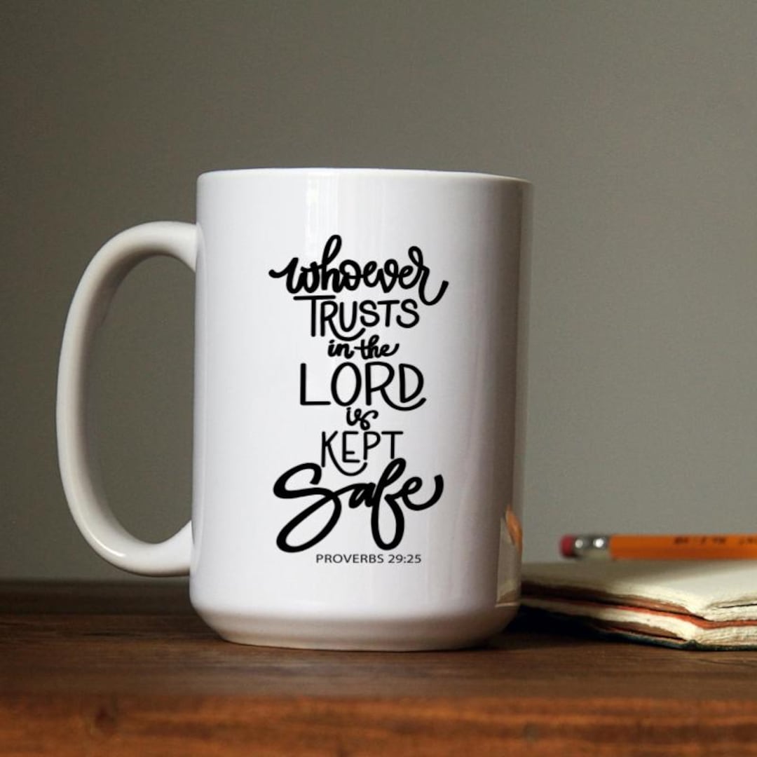 Scripture, Proverbs 29:25 - Kept Safe - Bible Verse, SVG Cut File ...