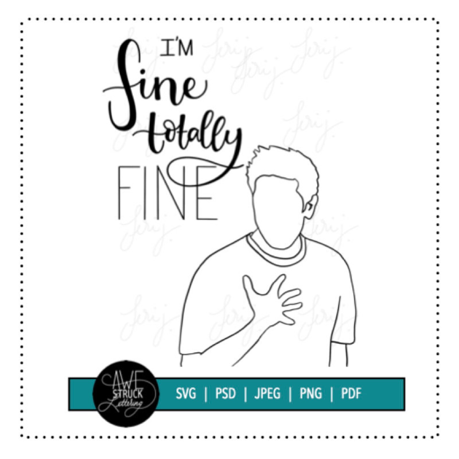 F.R.I.E.N.D.S. Ross movies,tv SVG Cut File, Svg, Handlettered Svg ...