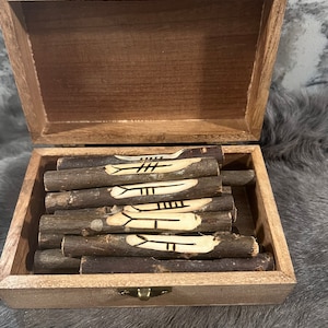 Celtic Ogham - Ogham Set - Full Ogham Set - Celtic Witch - Druid ...