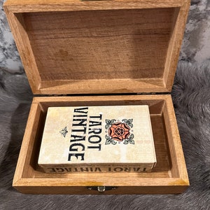Tarot Card Box - Tarot Card - Box for Cards - Tarot - Altar Box - Box ...