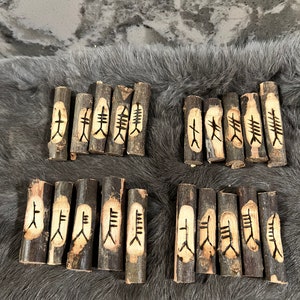 Celtic Ogham - Ogham Set - Full Ogham Set - Celtic Witch - Druid ...
