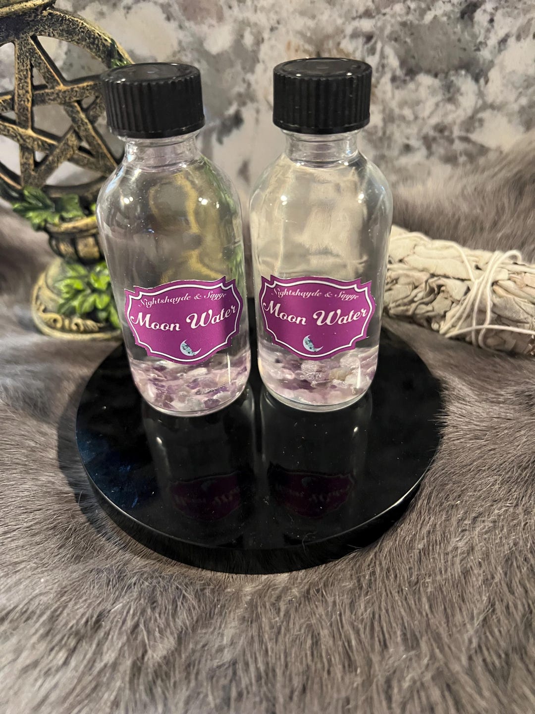 Moon Water - Full Moon Water - Gemstone Water - Gemstone Infused - Full ...
