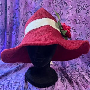 Witch Hat - Witch’s Hat - Practical Magic Hat - Practical Magic - Red ...