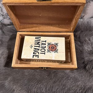 Tarot Card Box - Tarot Card - Box for Cards - Tarot - Altar Box - Box ...