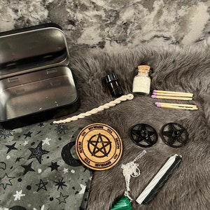 Travel Altar - Mini Altar - Portable Witch’s Altar - Witch’s Altar ...