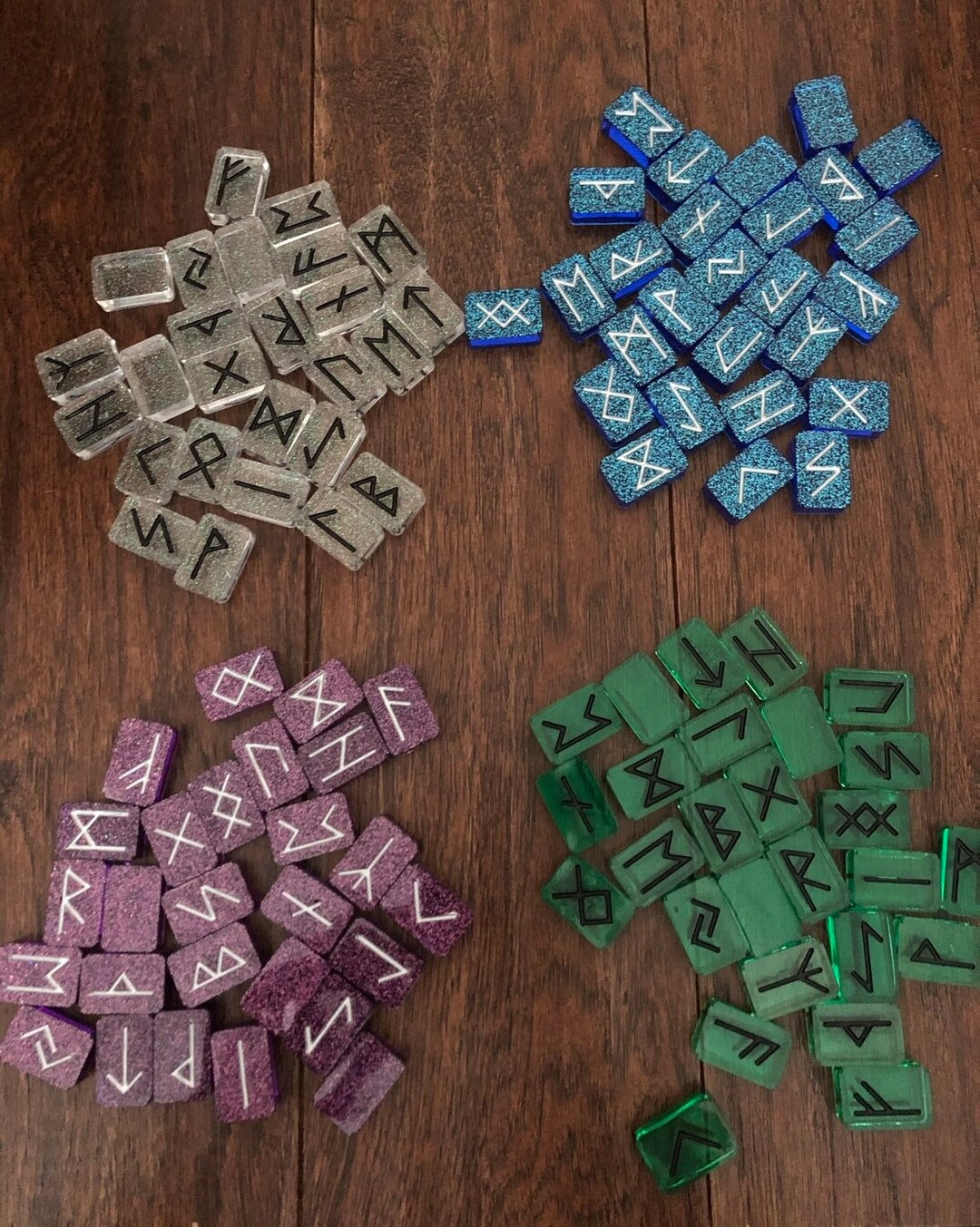 Custom Rune Set Elder Futhark Rune Set Divination Runes Viking Runes ...