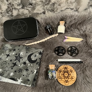 Travel Altar - Mini Altar - Portable Witch’s Altar - Witch’s Altar ...