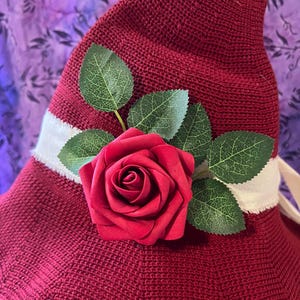 Witch Hat - Witch’s Hat - Practical Magic Hat - Practical Magic - Red ...