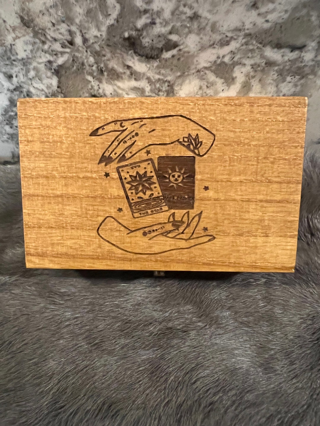 Tarot Card Box Tarot Card Box for Cards Tarot Altar Box Box for Altar ...