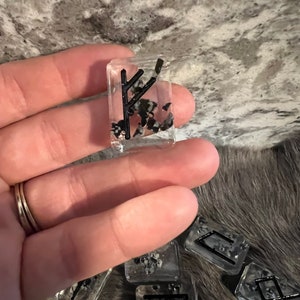 Obsidian Rune Set - Elder Futhark Rune Set - Divination Runes - Viking ...