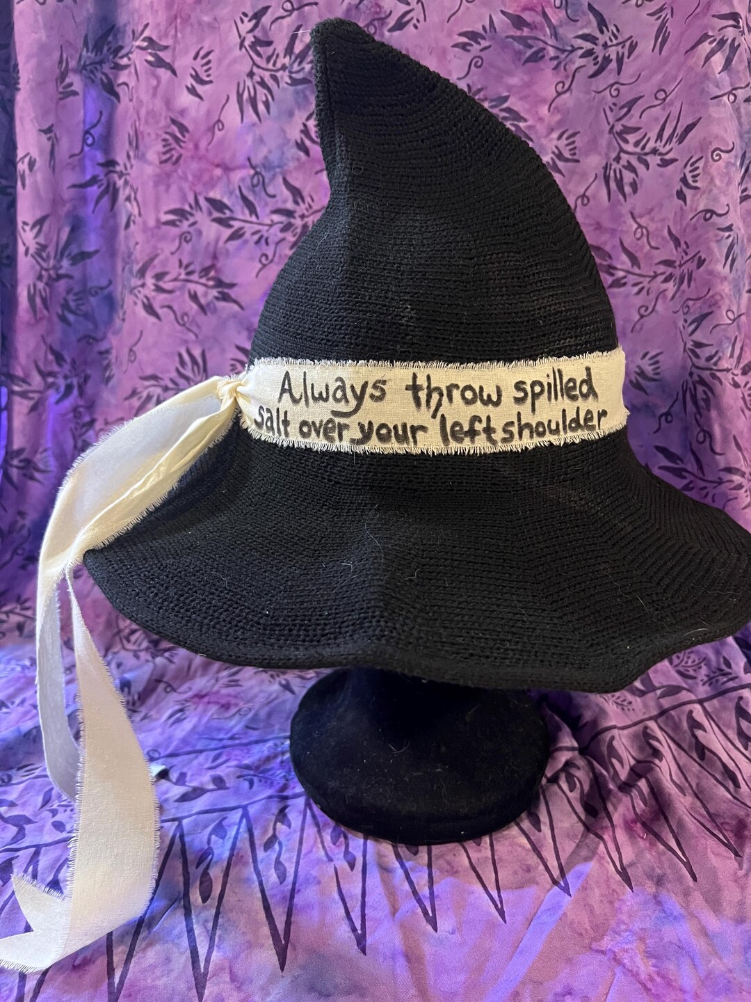 Witch Hat - Witch’s Hat - Practical Magic Hat - Practical Magic - Black ...