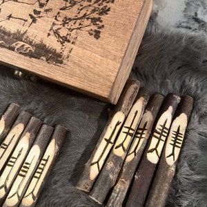 Celtic Ogham - Ogham Set - Full Ogham Set - Celtic Witch - Druid ...