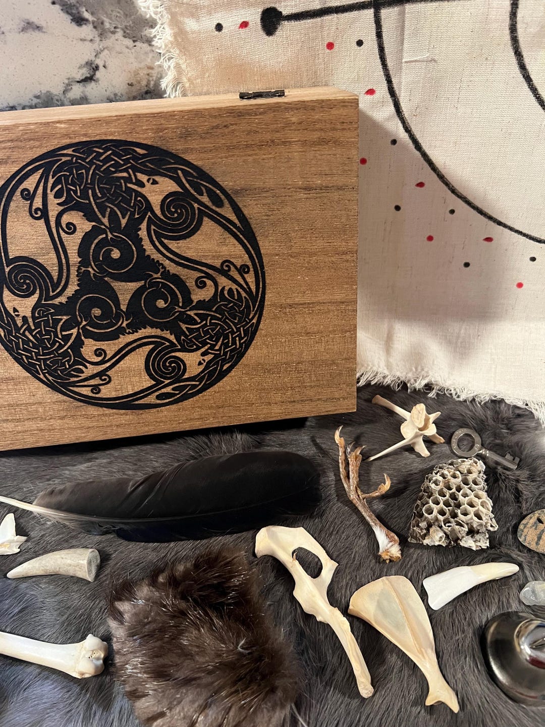 Bone Throwing Kit - Osteomancy - Bone Throwing - Bone Divination ...