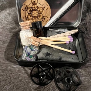 Travel Altar - Mini Altar - Portable Witch’s Altar - Witch’s Altar ...