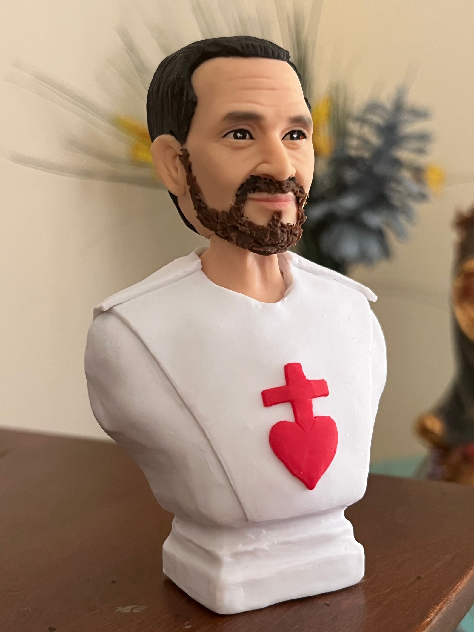 Bust, Charles De Foucauld. Polymer Clay, 4.5" - Etsy