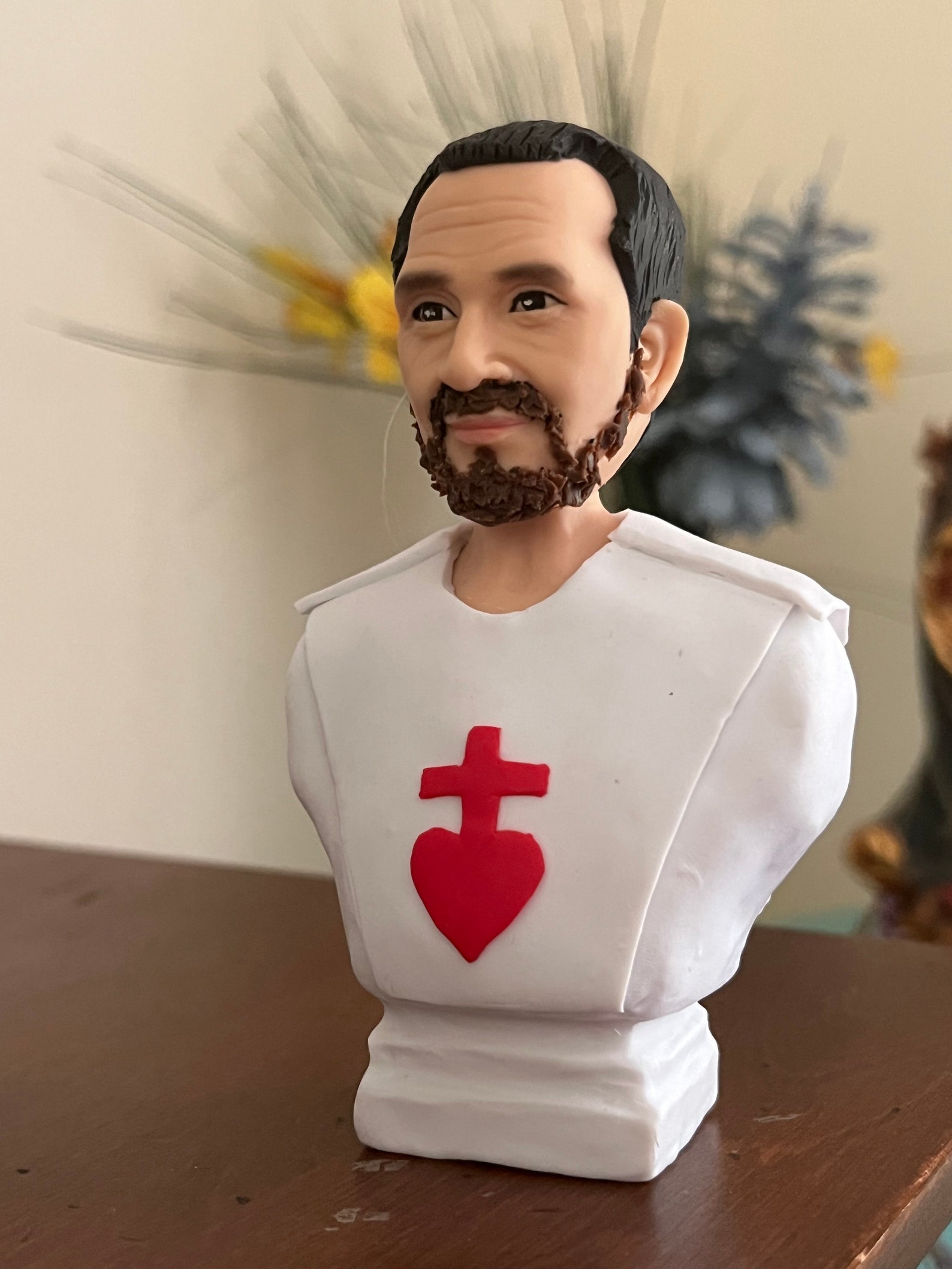 Bust, Charles De Foucauld. Polymer Clay, 4.5" - Etsy