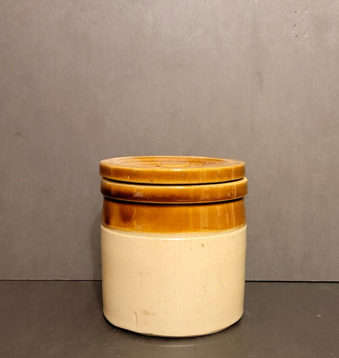Pearson's of Chesterfield One Pound Crock Canister / Storage Jar ...