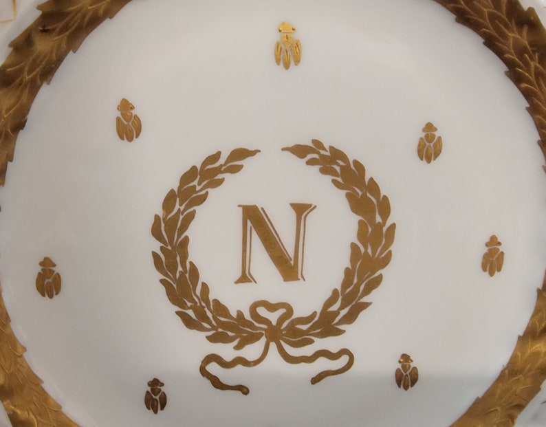 10" Antique Napoleon III Display / Cabinet Plate / France - Etsy