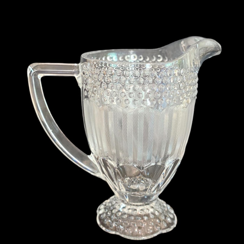 Gorham Crystal Pitchers - Etsy