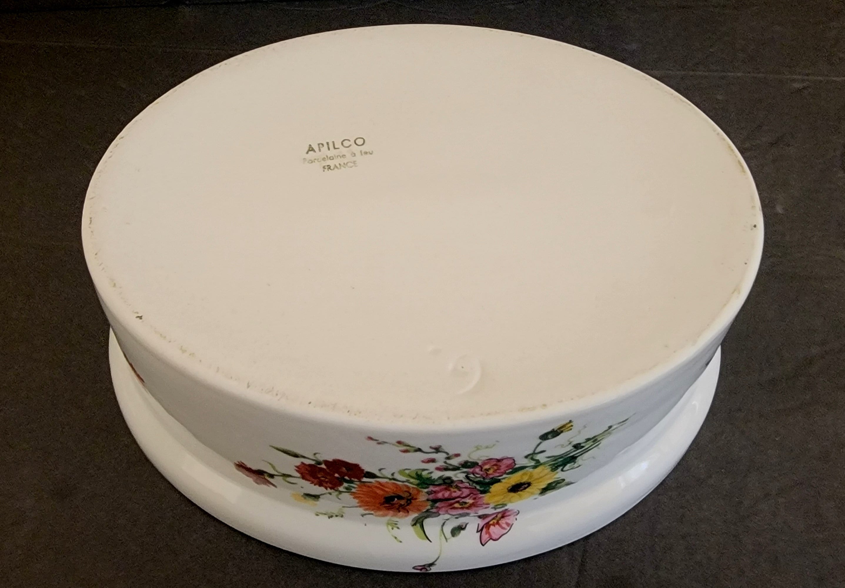 Vintage Apilco Covered Porcelain Casserole - Etsy