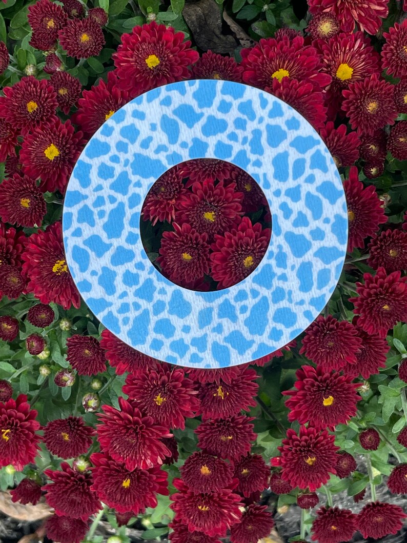 Blue Cow Print Freestyle Libre Overlay Patch - Etsy Canada