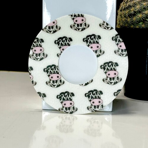 Cow Print Cowboy Hat Patch for Freestyle Libre - Etsy