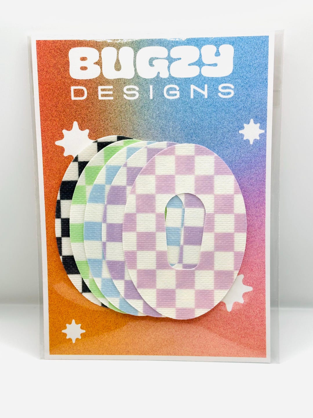 Checkered Dexcom G6 Overlay Patch - Etsy