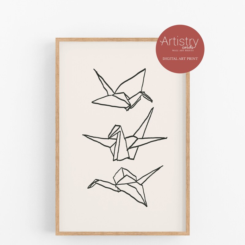 Origami Paper Crane - Etsy