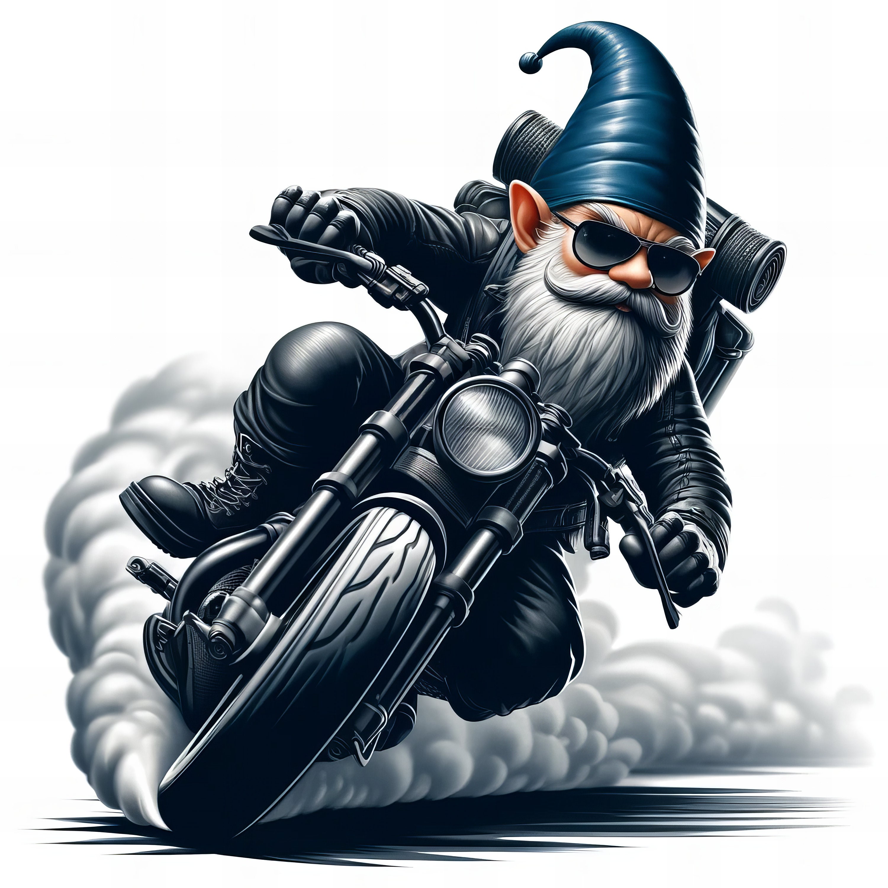 Gnome Biker Clipart | 10 High Quality Pngs | Gnome Png , Instant ...