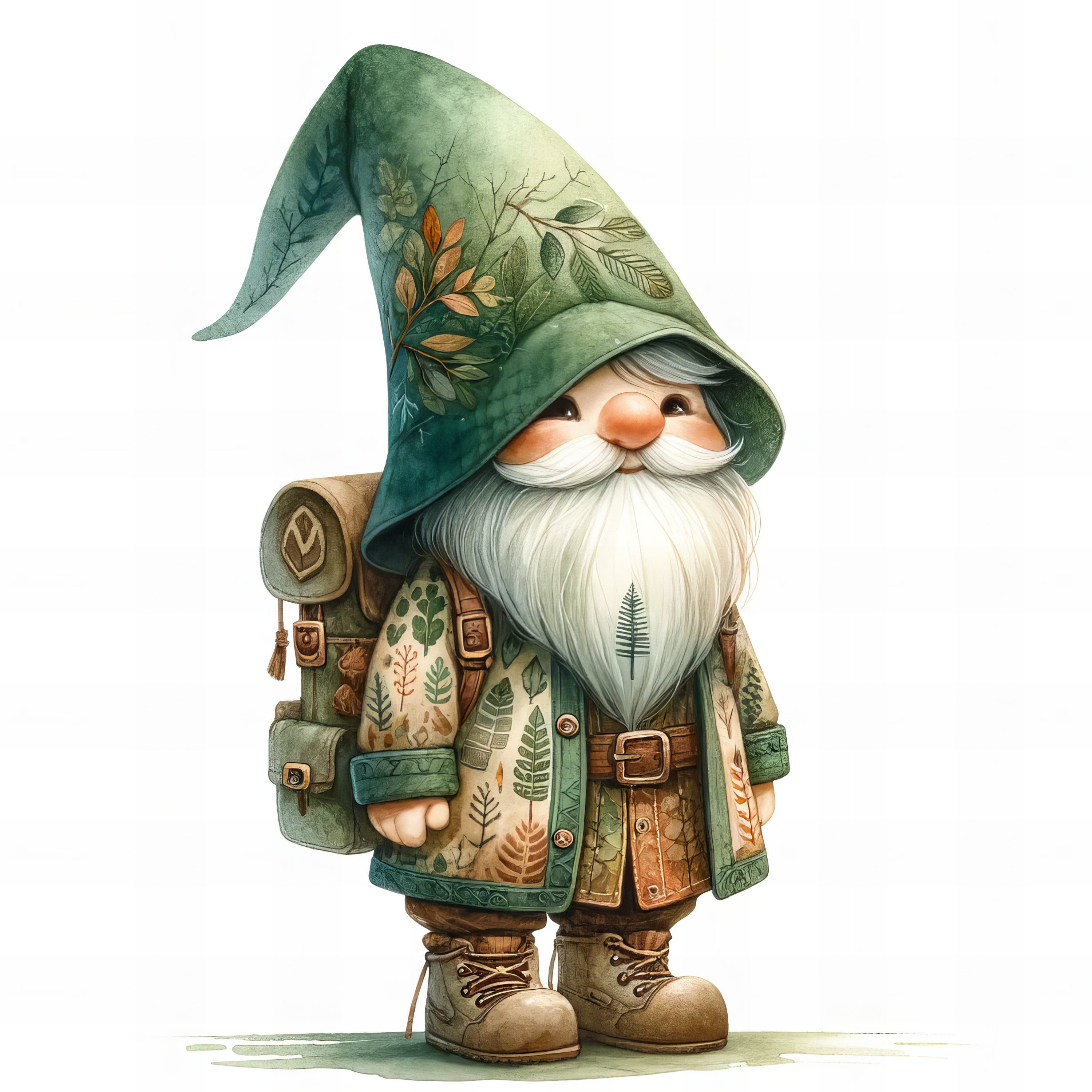 Gnome Forest Clipart | 10 High Quality Pngs | Gnome Png , Instant ...