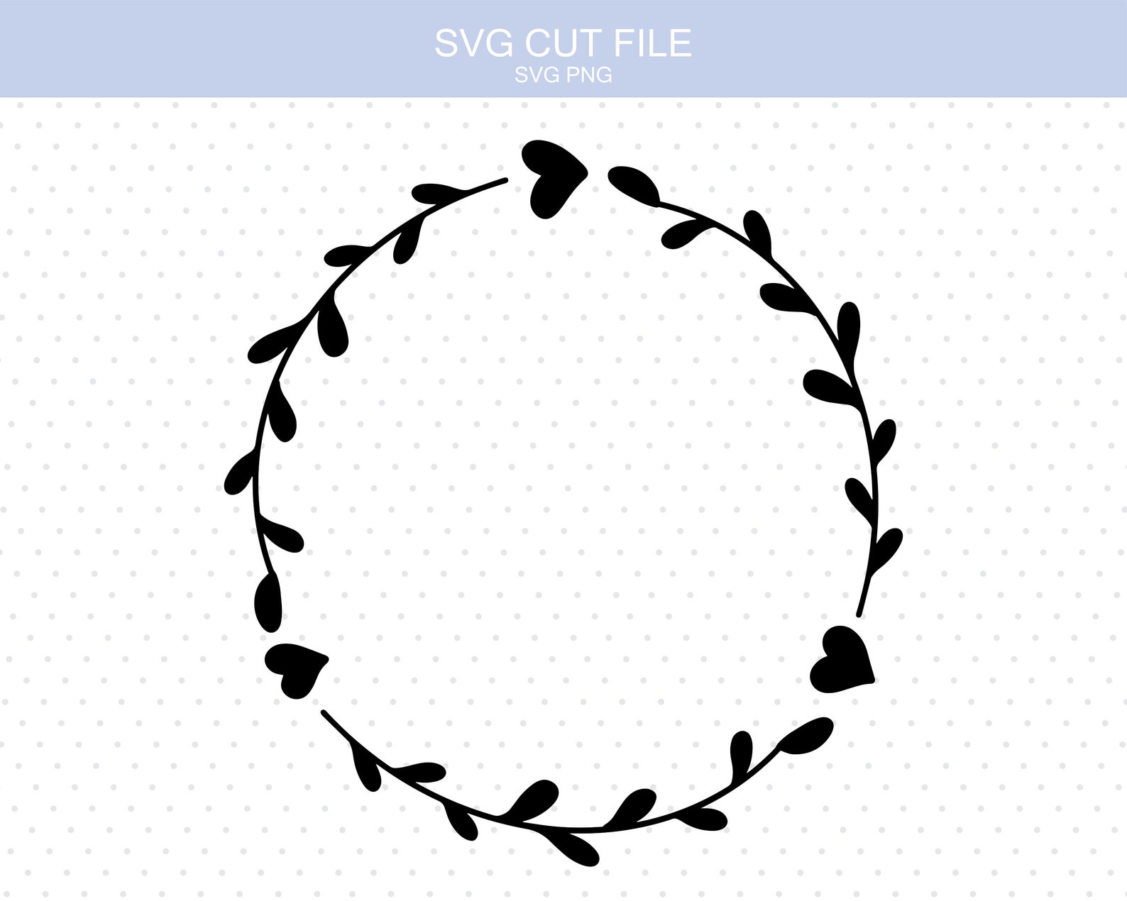 Couronne Coeur SVG fichiers PNG Floral Bundle svg Fichier - Etsy France