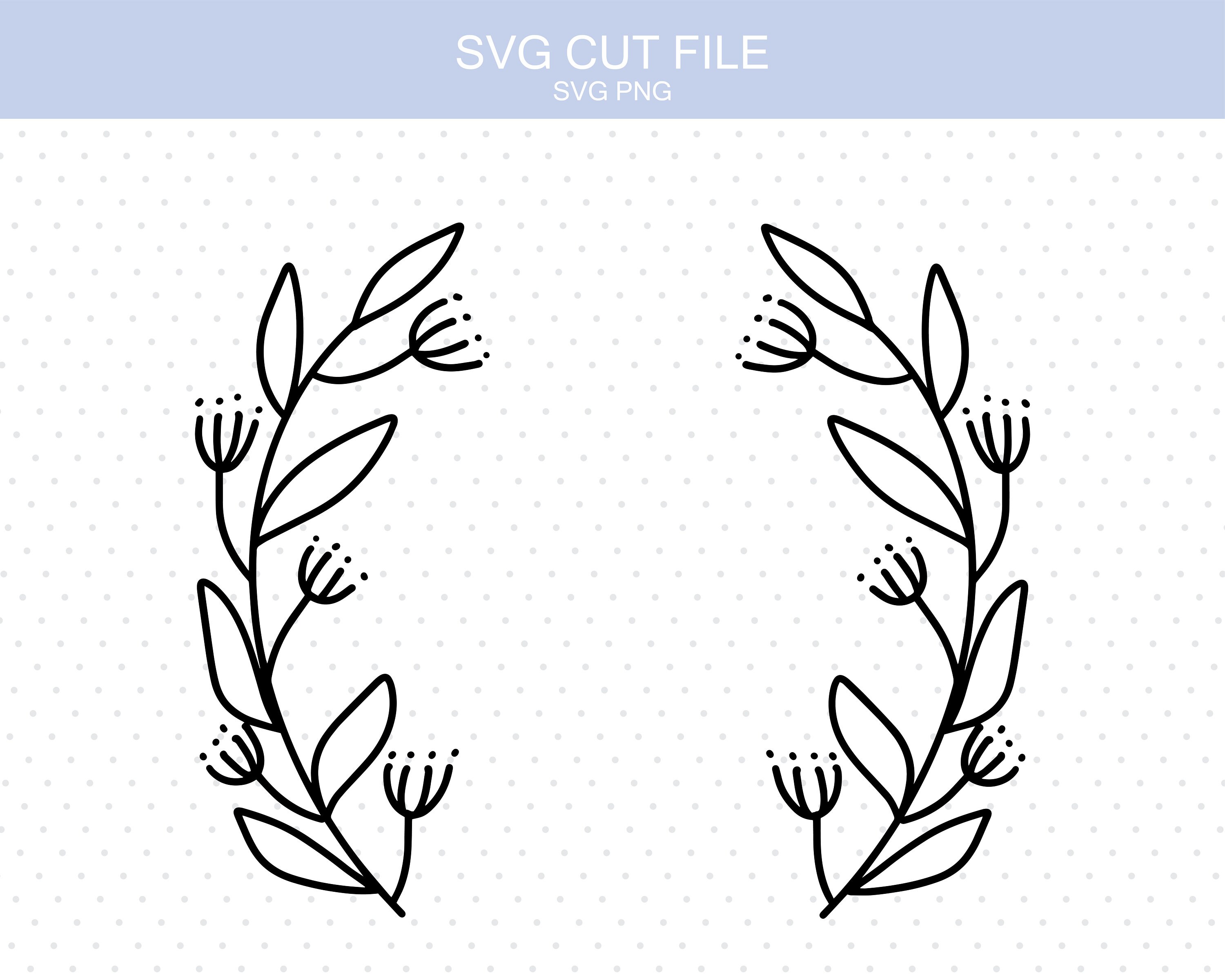 Little Lower SVG PNG Files Floral Bundle Svg Flower Cut - Etsy