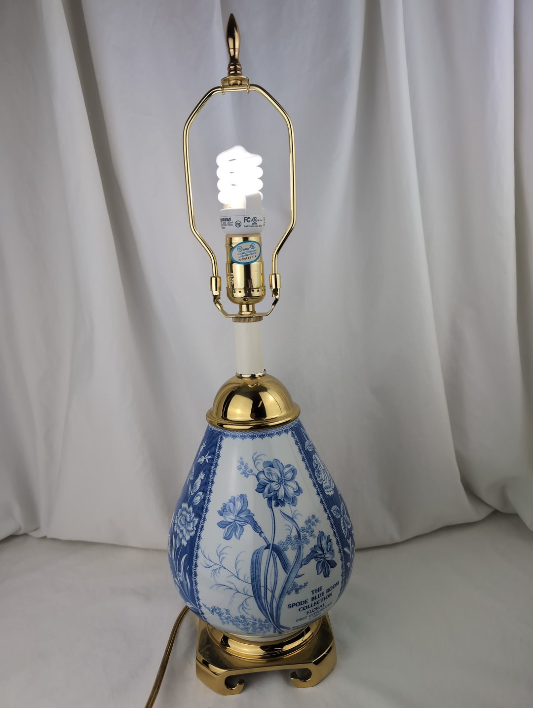 Vintage Reproduction Spode Blue Room Collection Floral Design 21 ...