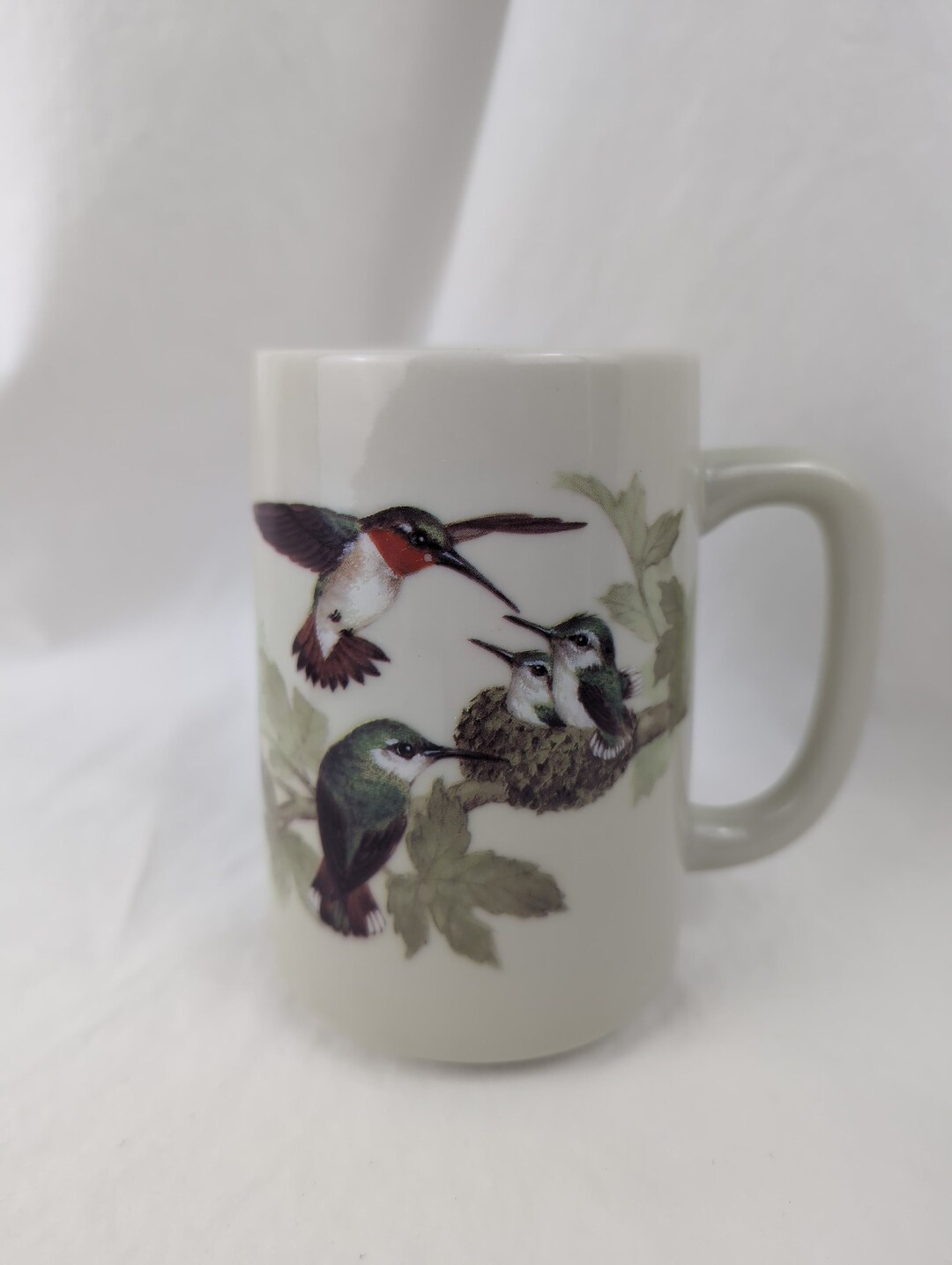 Vintage Otagiri Japan Hummingbird Family Nest 5 Mug Cup - Etsy