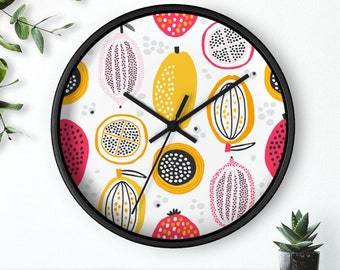 Kitchen Fruit Clock - Etsy