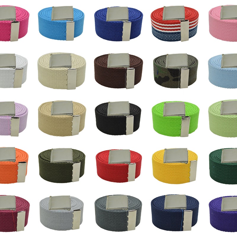 Red Belt Buckle Initials - Etsy