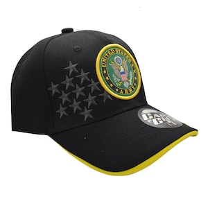 Officially Licensed United States army Logo Embroidered Black, Navy ...