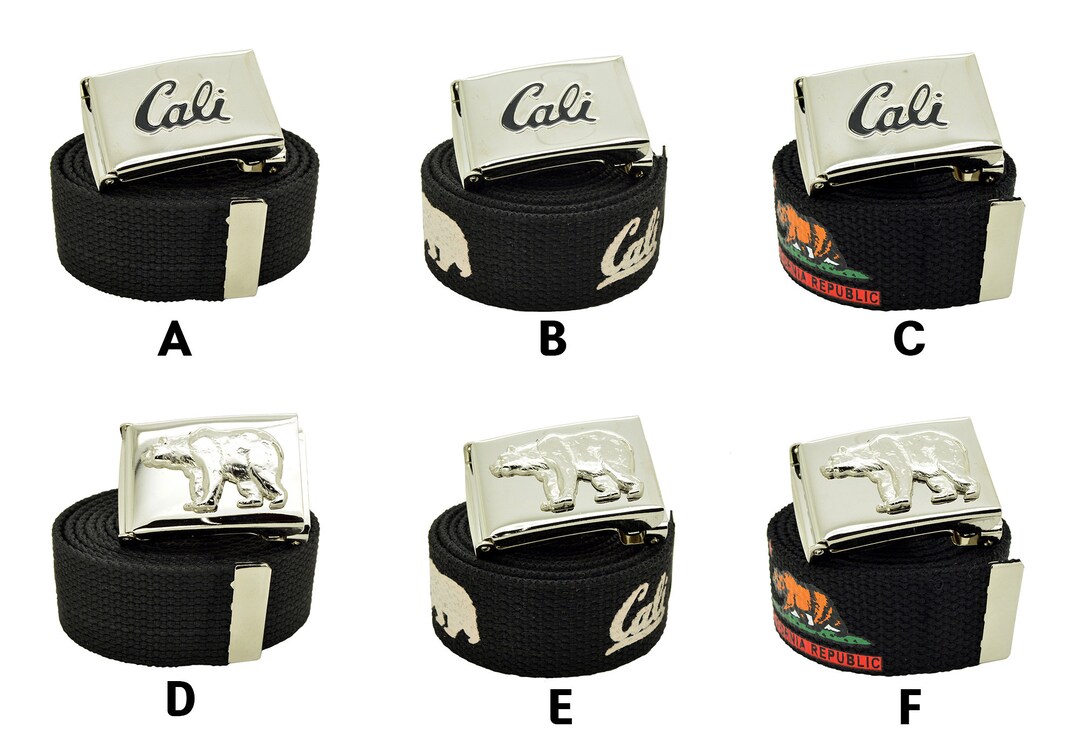 Canvas Military Cali Web Belt & Flip Buckle 48",54",60",72 Inches - Etsy
